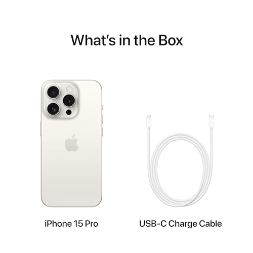 Boost Infinite iPhone 15 Pro (512 GB) — White Titanium [Locked]. Requires unlimited plan starting at $60/mo.