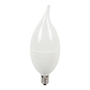 Westinghouse 4512700 7 (60-Watt Equivalent) C13 Soft White LED Light Bulb with Candelabra Base