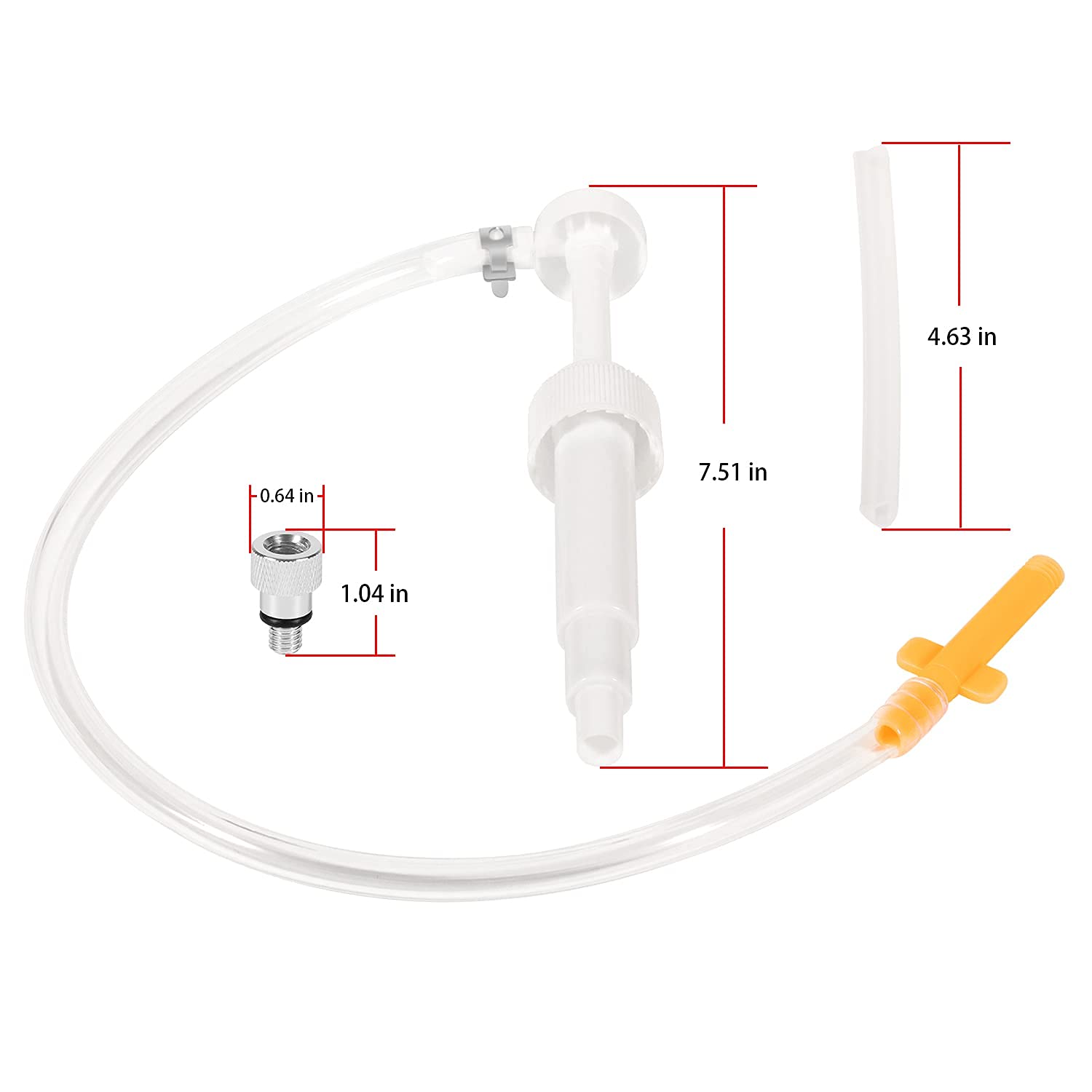 Lower Unit Gear Lube Pump for Standard Quart Bottles Fits All Mercury and Mariner Outboards