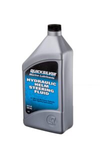 quicksilver 858078q01 hydraulic helm steering fluid - 32 oz. bottle