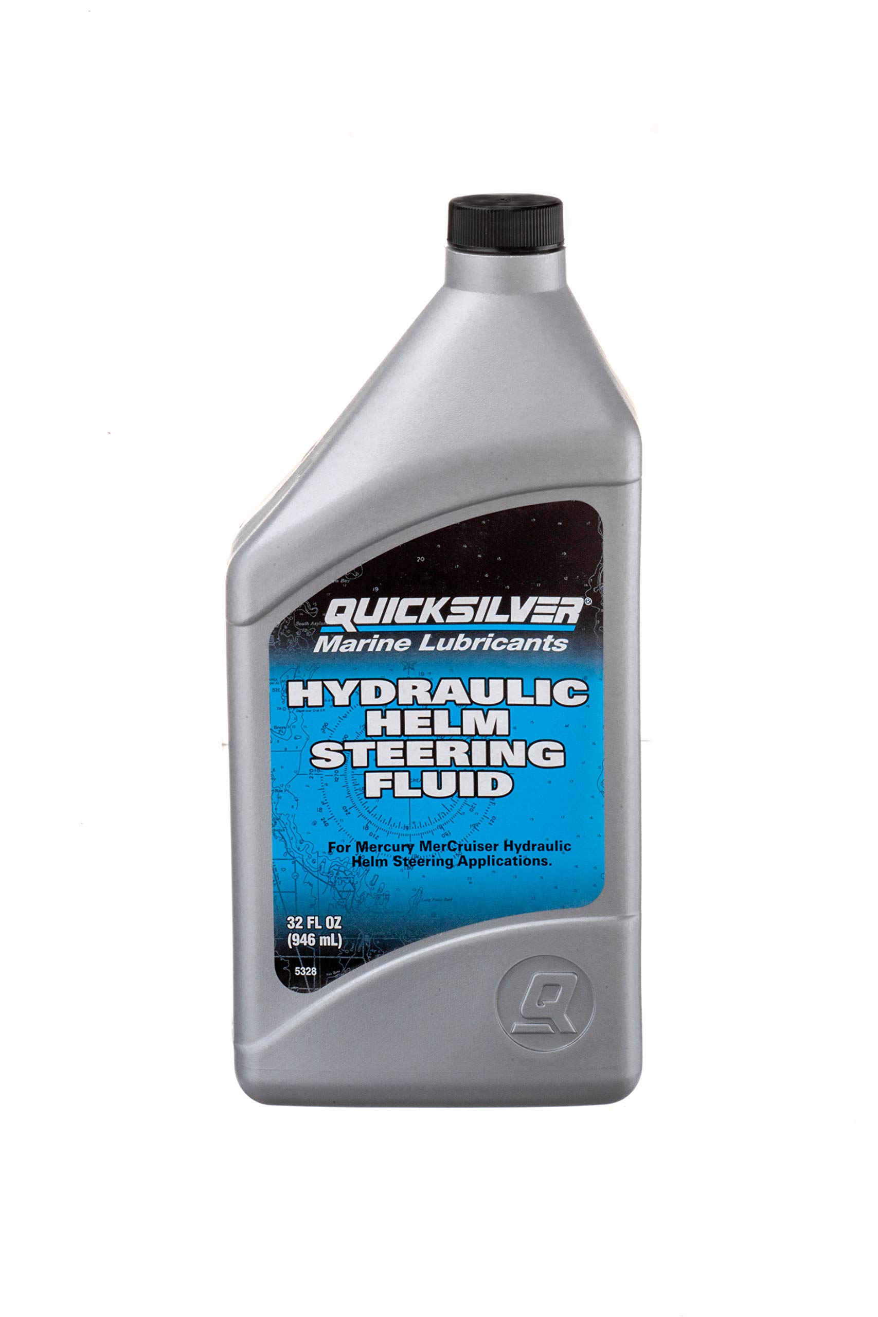 Quicksilver 858078Q01 Hydraulic Helm Steering Fluid - 32 Oz. Bottle