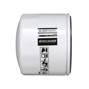 quicksilver 8m0154751 oil filter for various marine engines