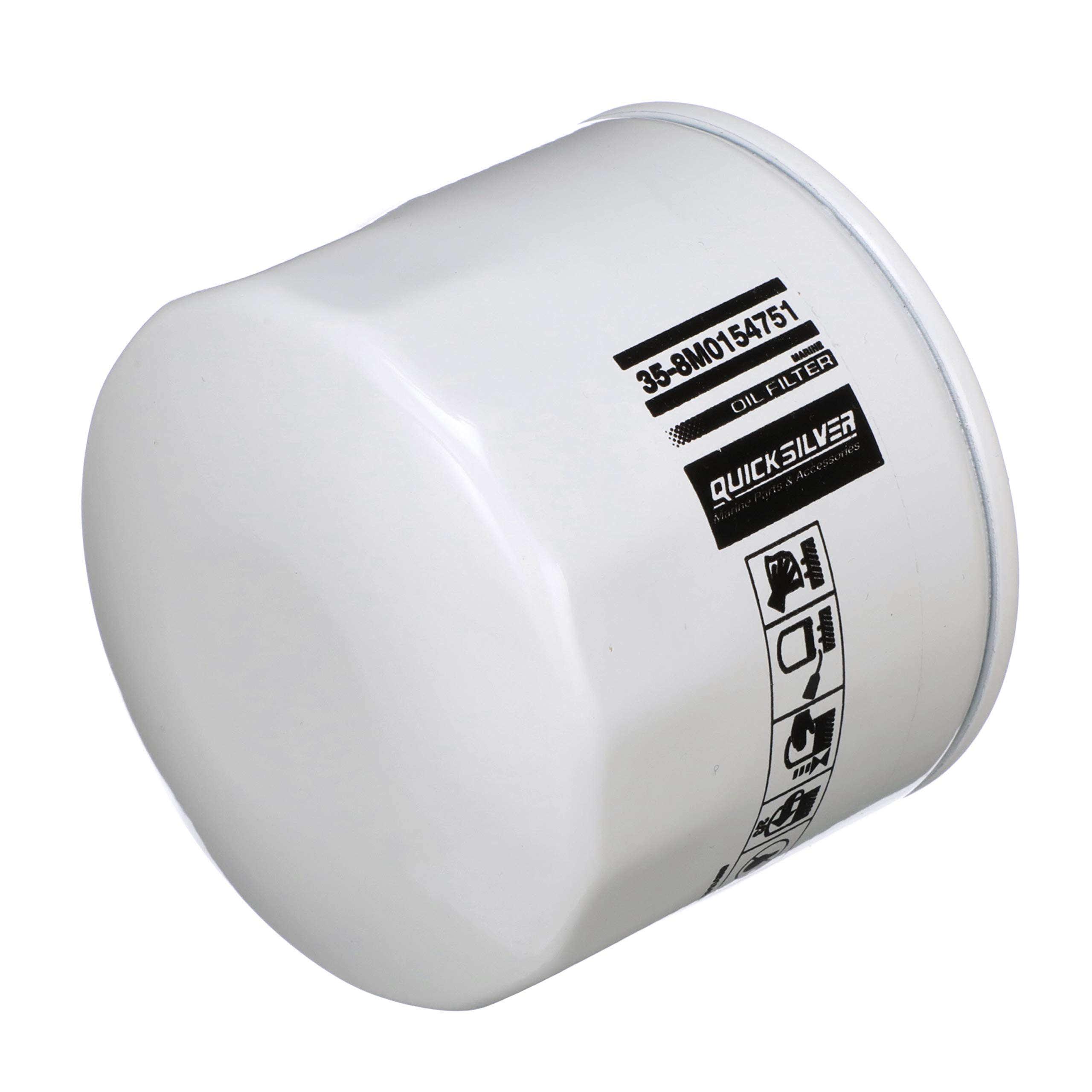 Quicksilver 8M0154751 Oil Filter for Various Marine Engines