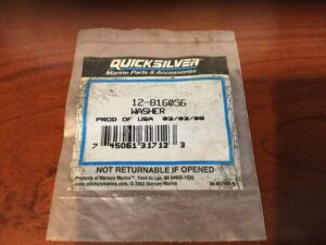 new mercury mercruiser quicksilver oem part # 12-816056 washer