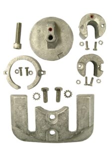 us marine products llc zinc anode kit for mercruiser bravo 1 outdrives includes hardware replaces mercury 97-888758q02, quicksilver 888758q02, martyr cmbravo1kitz, seachoice 95041, tecnoseal 20803