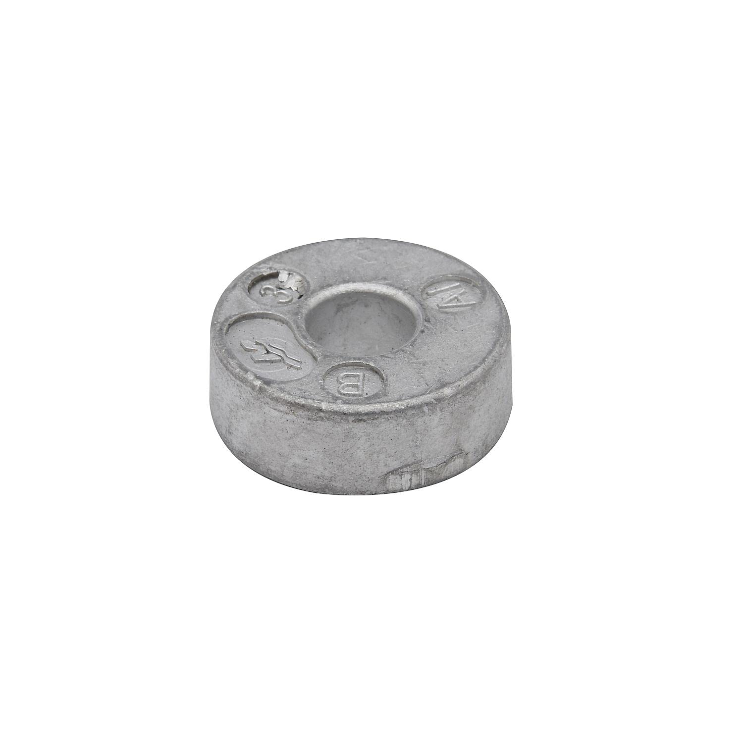 Quicksilver 823912 Aluminum Anode, Mercury, 4-6hp Carbureted