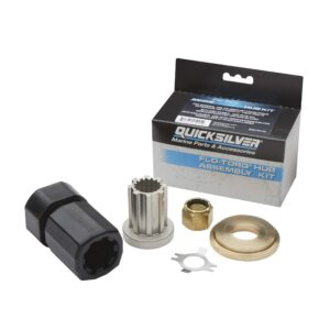 quicksilver 8m0150152 flo-torq ssr propeller hub kit mercury 40 hp ct - 225 hp 4-stroke outboards with 1" diameter prop shaft