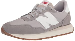 new balance men's 237 v1 sneaker, marblehead/rain cloud, 12