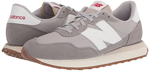 New Balance Men's 237 V1 Sneaker, Marblehead/Rain Cloud, 12