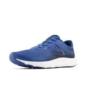 new balance men's 520 v8 running shoe, marine blue/night sky/black, 9.5