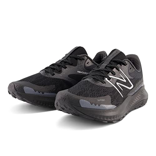 New Balance Men's Dynasoft Nitrel V5 Trail Running Shoe, Black/Black, 10 X-Wide