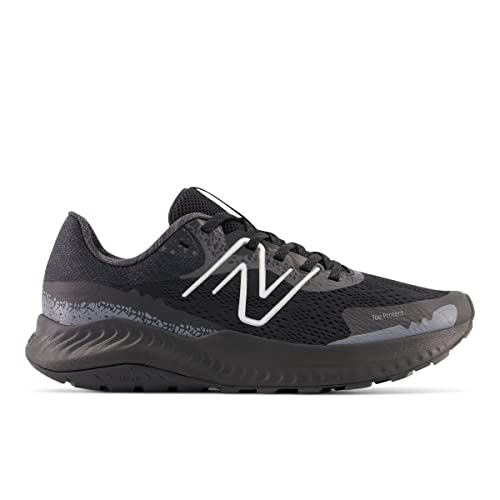 New Balance Men's Dynasoft Nitrel V5 Trail Running Shoe, Black/Black, 10 X-Wide