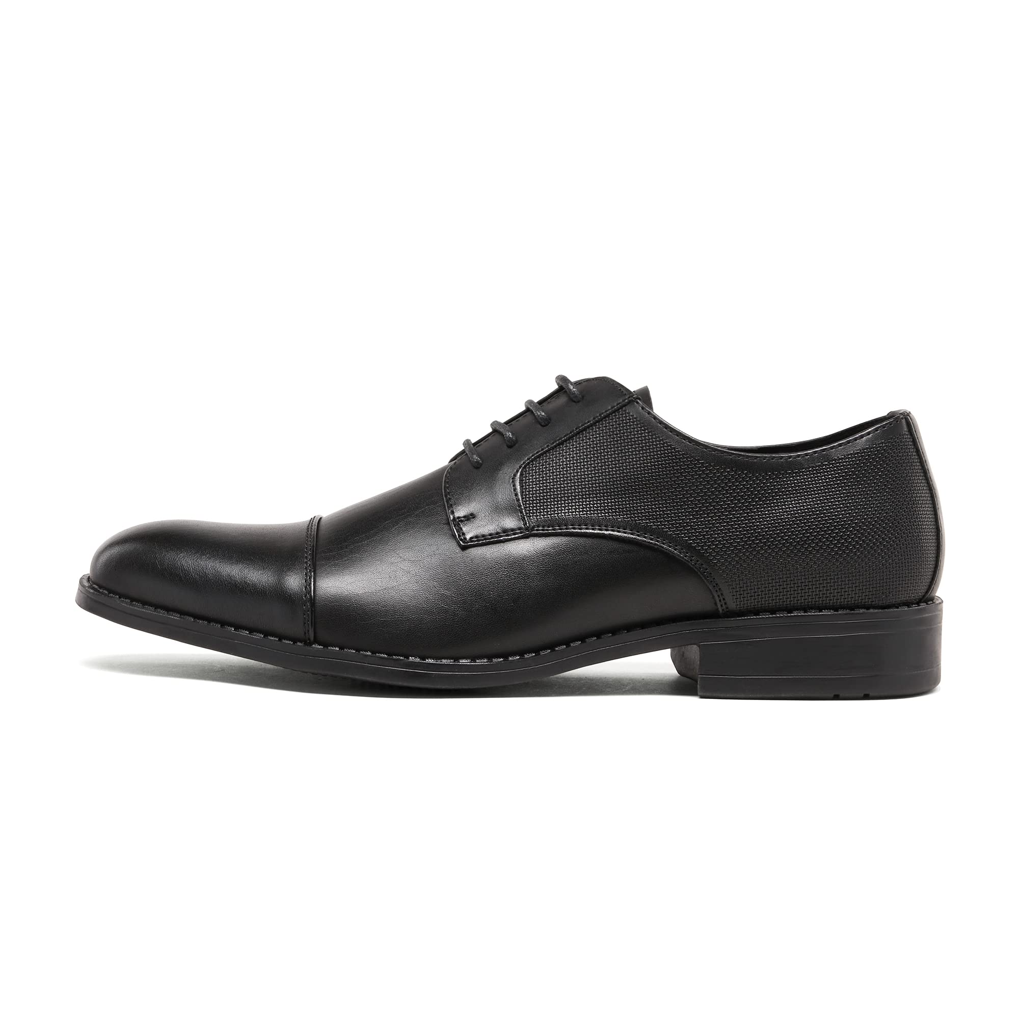 Bruno Marc Men's Oxford Dress Shoes, Black/SBOX222M, Size 10