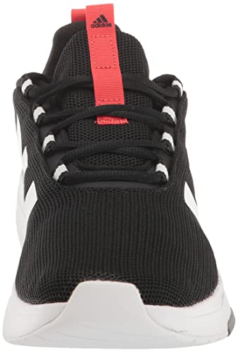 adidas Men's Racer TR23 Sneaker, Black/White/Grey, 8.5