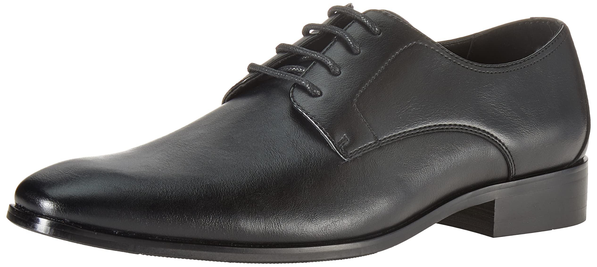 Amazon Essentials Men's Derby Shoe, Black, 11