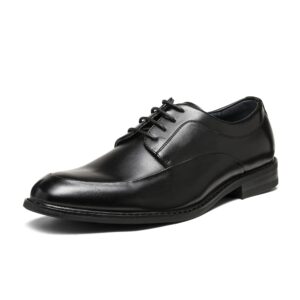 bruno marc men's dress shoes formal oxfords prime-1 black 10 m us