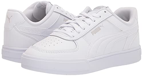 PUMA Men's CAVEN Sneaker, Puma White-Gray Violet, 11