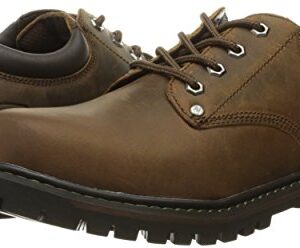 Skechers Men's Tom Cats Utility Shoe, Dark Brown, 11 M US