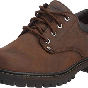 Skechers Men's Tom Cats Utility Shoe, Dark Brown, 11 M US