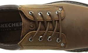 Skechers Men's Tom Cats Utility Shoe, Dark Brown, 11 M US