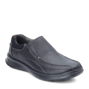 Clarks Men's Cotrell Step Slip-on Loafer,Black Oily,10.5 W US