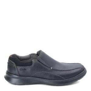 Clarks Men's Cotrell Step Slip-on Loafer,Black Oily,10.5 W US