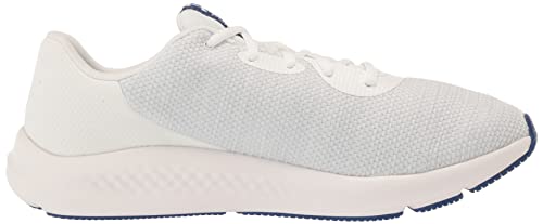 Under Armour Men's Charged Pursuit 3 Twist, (101) White/White/Blue Mirage, 11, US