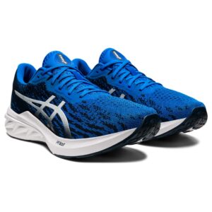 ASICS Men's DYNABLAST 2 Running Shoes, 11.5, ELECTRIC BLUE/WHITE