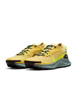 nike air pegasus trail 3 gtx running trainers dc8793 sneakers shoes (uk 8 us 9 eu 42.5, celery volt black dusty sage 300)