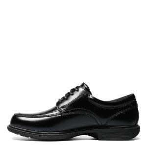 nunn bush mens bourbon street lace up oxford with kore slip resistant technology, black, 13 x-wide us