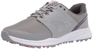 new balance men's breeze v2 golf shoe, grey, 10