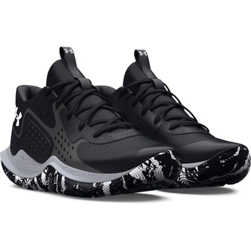 Under Armour Unisex Jet '23, (002) Black/Jet Gray/White, 9, US