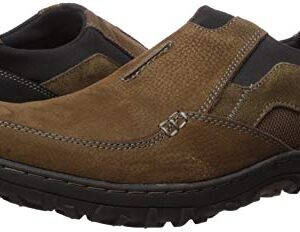 Nunn Bush Men's Quest Slip On Rugged Casual Loafer, Tan Multi, 14 Medium