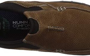 Nunn Bush Men's Quest Slip On Rugged Casual Loafer, Tan Multi, 14 Medium