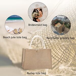 Beach Tote Jute Bags,Shopping,HTV