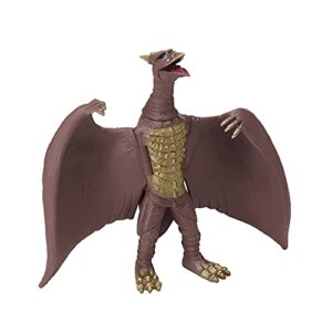 godzilla toho classic 6.5" classic rodan figure, brown