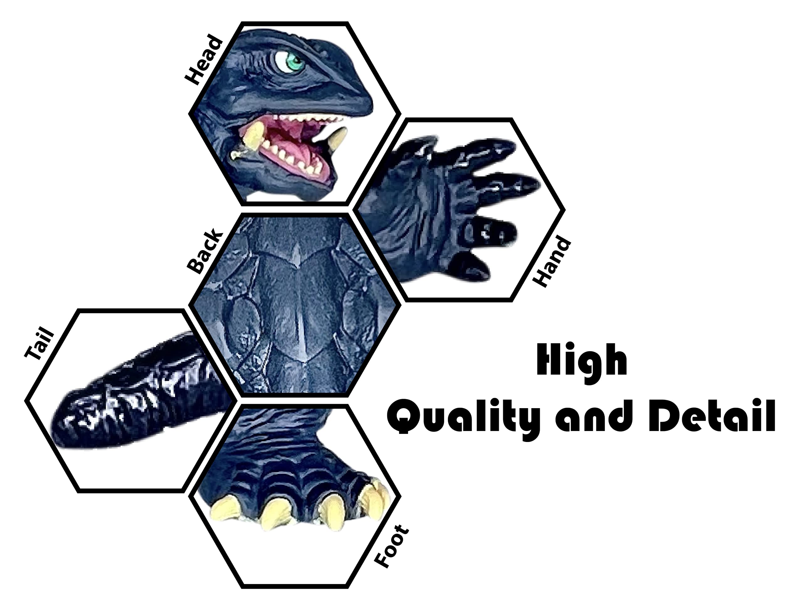 TwCare Set of 10 Godzilla vs Kong Dinosaur Dragon Toys Movable Joint Action Figures, King of The Monsters Shin Ultima Gamera Mecha MechaGodzilla Ghidorah Skull Crawler Destoroyah Cake Toppers Pack