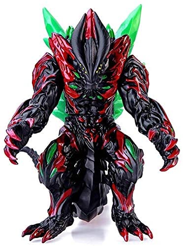 JAYKENIXO Dragon Figure King of The Monsters, 13,5 inch from Head - to - Tail, 8 inch Tall, Movable Joints Action Movie Series Soft Vinyl, Carry Bag