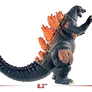 TwCare Burning Godzilla 1995, Movie Series King of The Monsters Movable Joints Action Figures Birthday Gift for Boys and Girls