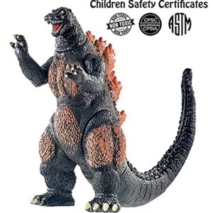 TwCare Burning Godzilla 1995, Movie Series King of The Monsters Movable Joints Action Figures Birthday Gift for Boys and Girls