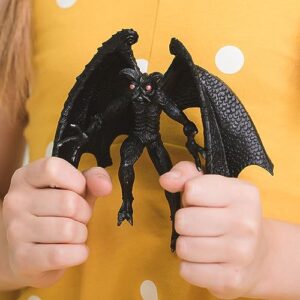 Safari Ltd. Mothman Figurine - Detailed 5" Plastic Model Figure - Fun Educational Mythical Creature Play Toy for Boys, Girls & Kids Ages 3+