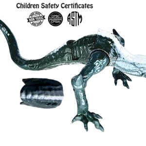 TwCare Godzilla vs. Kong Hollow Earth Skull Crawler Toy Action Figure, 2021 Movie Series Movable Joints King of The Monsters Birthday Kid Gift, Travel Bag