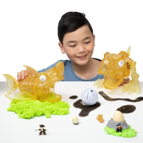 ZURU Smashers Dino Island Giant T-Rex Skull with 30+ Surprises and Mini Eggs, Dinosaur Discovery Toy, Age 5+