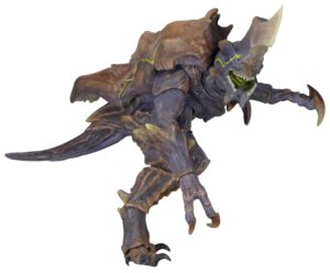 neca pacific rim scale ultra deluxe kaiju hardship figure, 7"