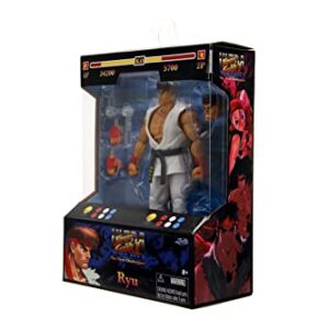 Jada Toys Street Fighter II 6" Ryu Action Figure, Toys for Kids and Adults