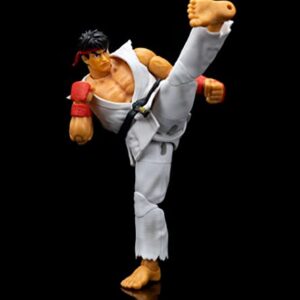 Jada Toys Street Fighter II 6" Ryu Action Figure, Toys for Kids and Adults