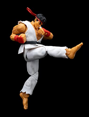 Jada Toys Street Fighter II 6" Ryu Action Figure, Toys for Kids and Adults