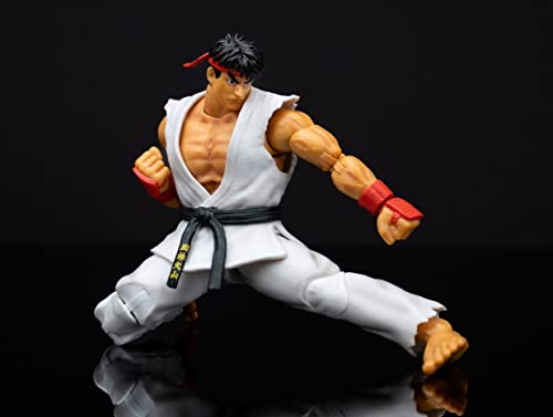 Jada Toys Street Fighter II 6" Ryu Action Figure, Toys for Kids and Adults