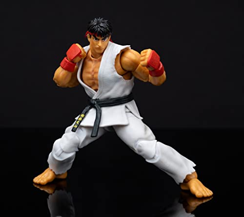 Jada Toys Street Fighter II 6" Ryu Action Figure, Toys for Kids and Adults