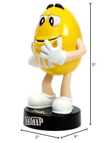 Jada Toys M&M’S Yellow 4-Inch Metals Die-Cast Metal Figure